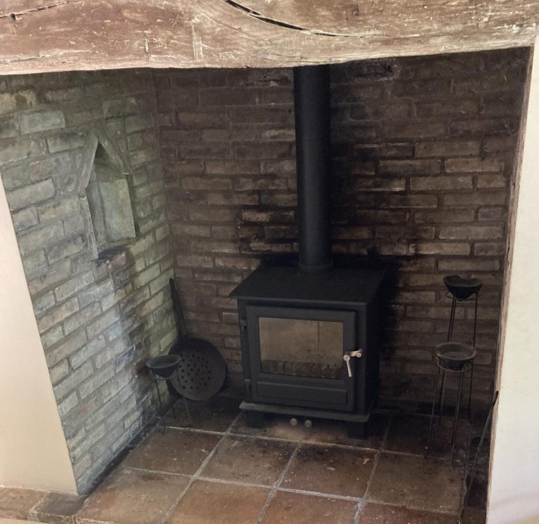 Clock Blithfield 5 Multi-Fuel Stove swept in Dullingham Newmarket ...